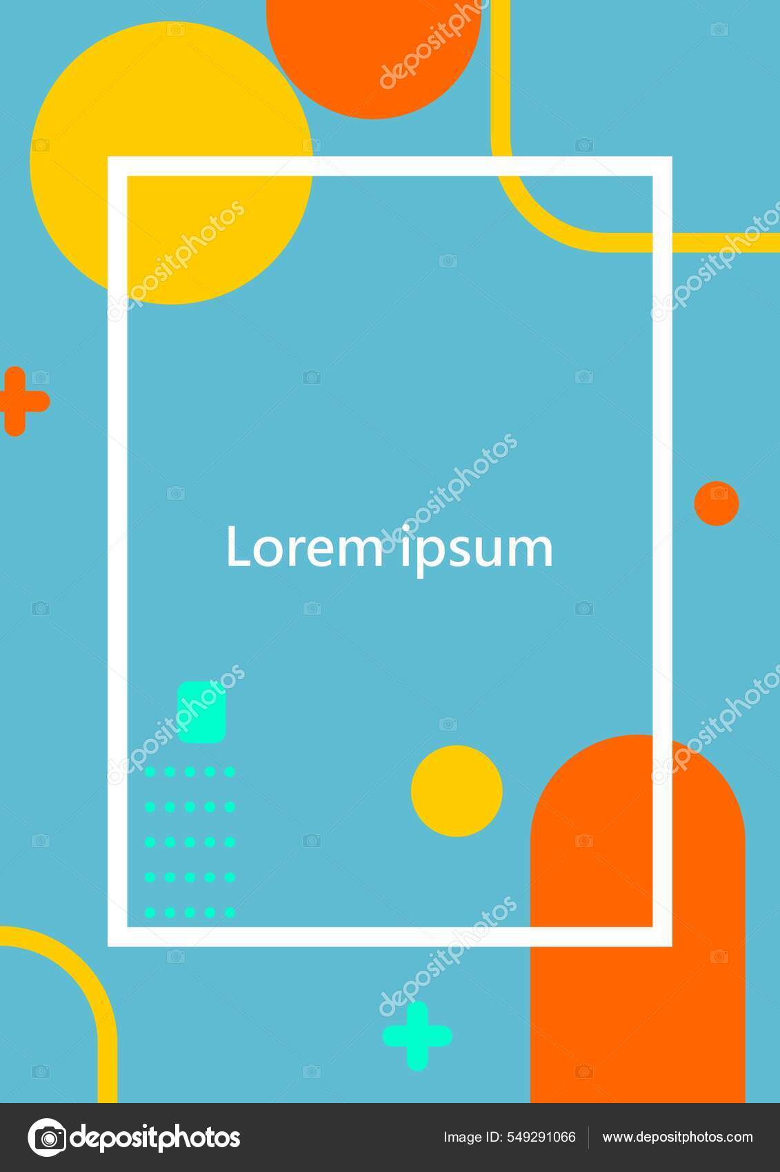 Simple Poster Design Background