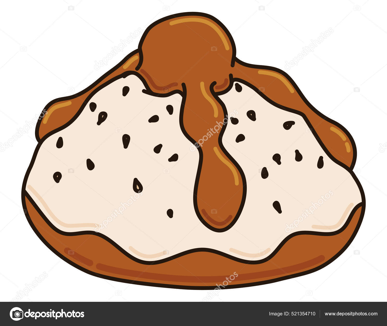 Pan De Muerto Clipart