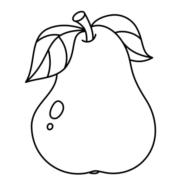 Pera Para Colorear