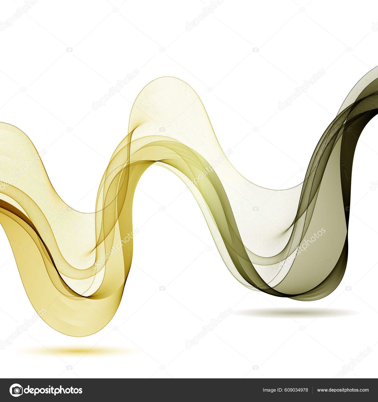 Color Abstract Wave Vector Template Presentation Stock Vector by ...