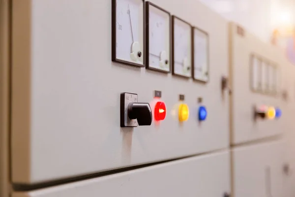 Electrical Control Panel Factory Control Panel — Stock Photo © A ...