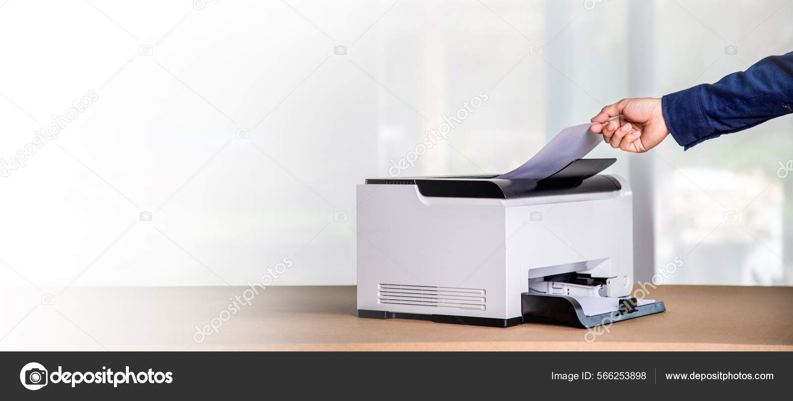 Printer Copier Scanner Office Workplace Photocopier Machine Scanning ...