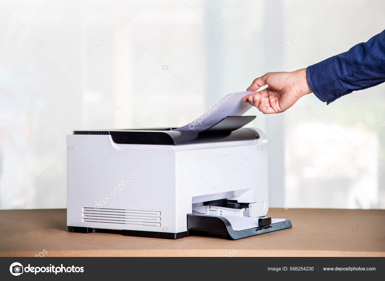 Printer Copier Scanner Office Workplace Photocopier Machine Scanning ...