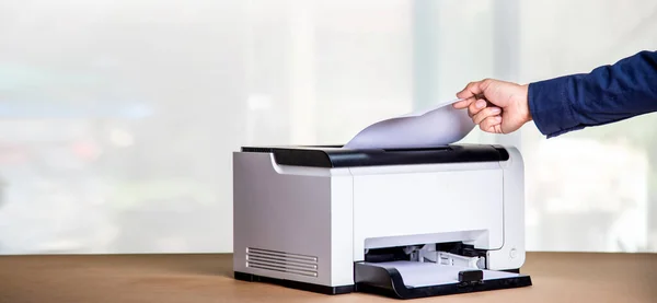 Printer, copier, scanner in office. Workplace ,photocopier machine for ...