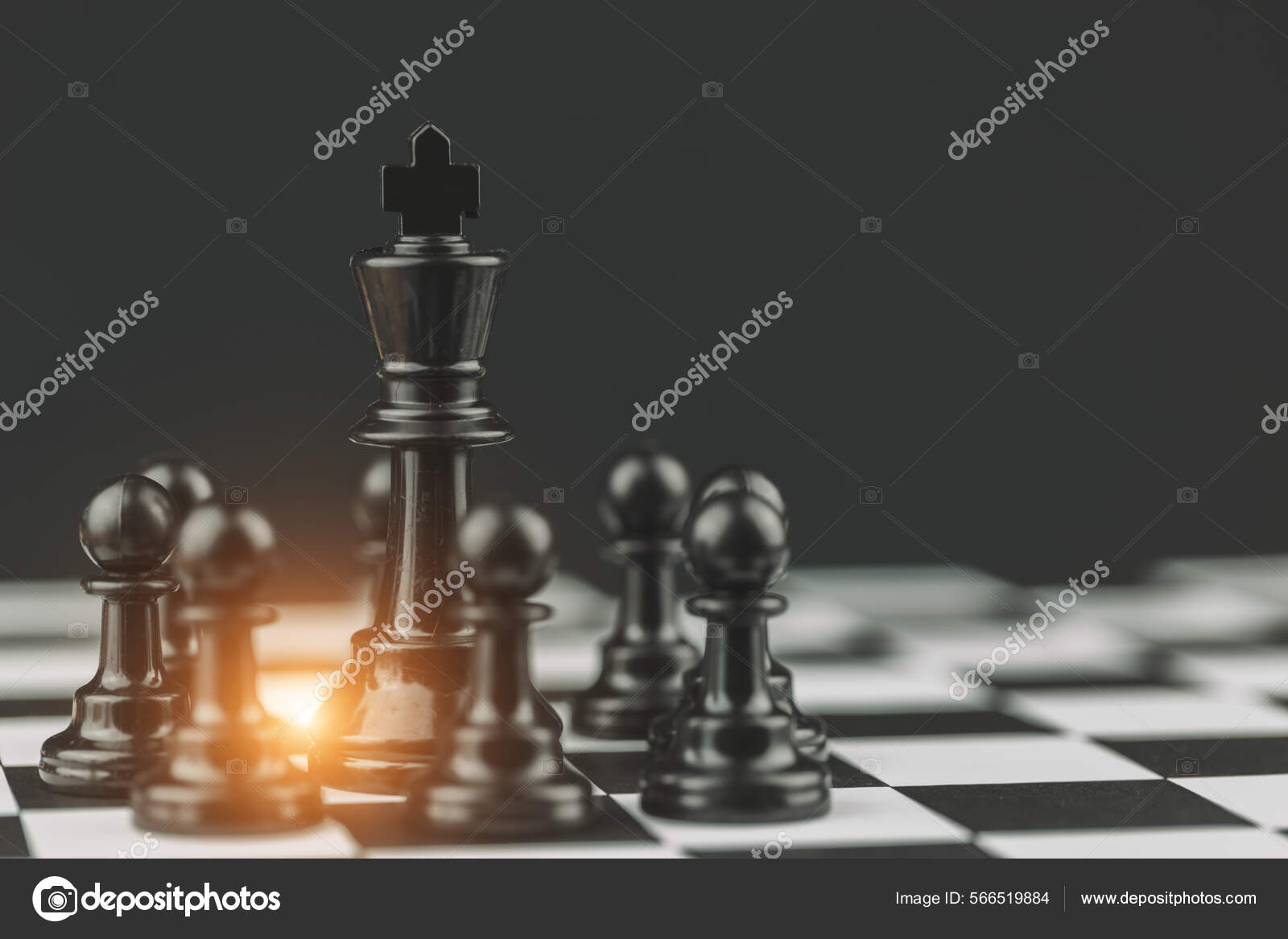 Chess Board Game Strategy Planning Decision Concept Business Solutions ...
