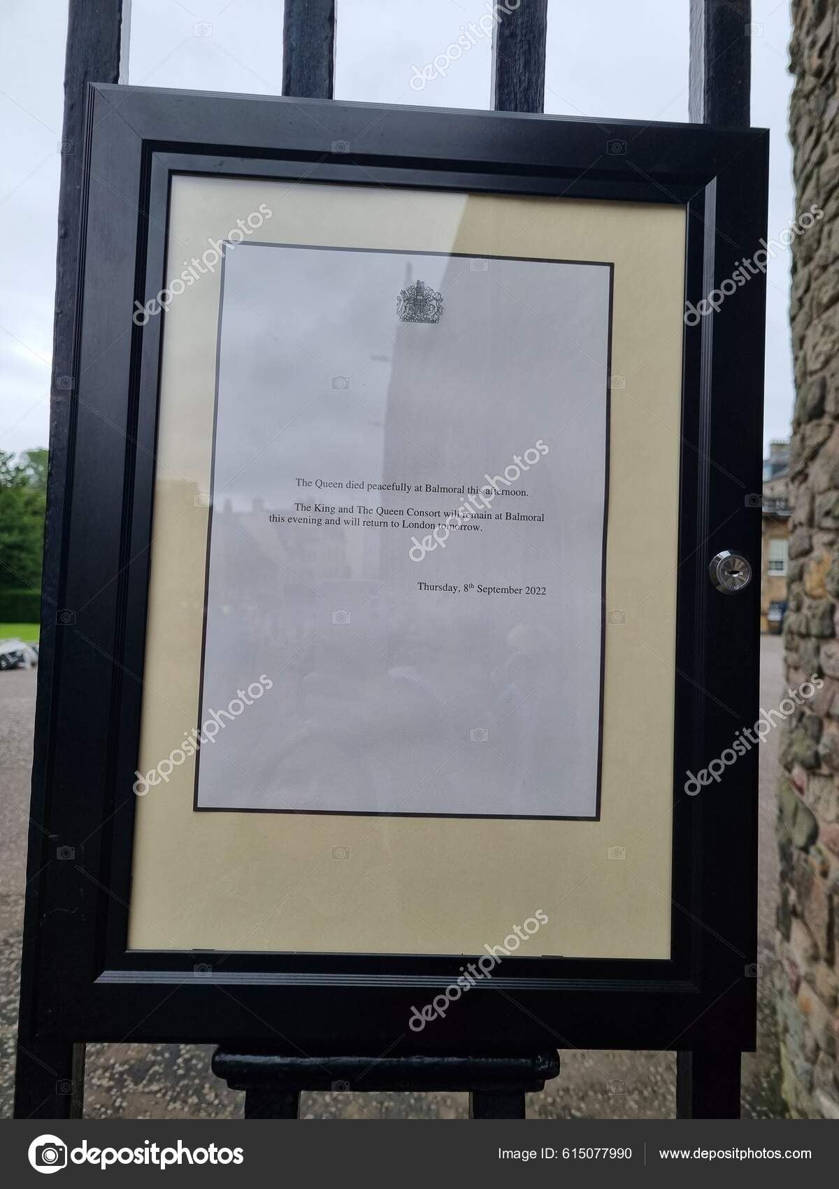 Queen Elizabeth Death Letter – Stock Editorial Photo © watch_m@ukr.net ...