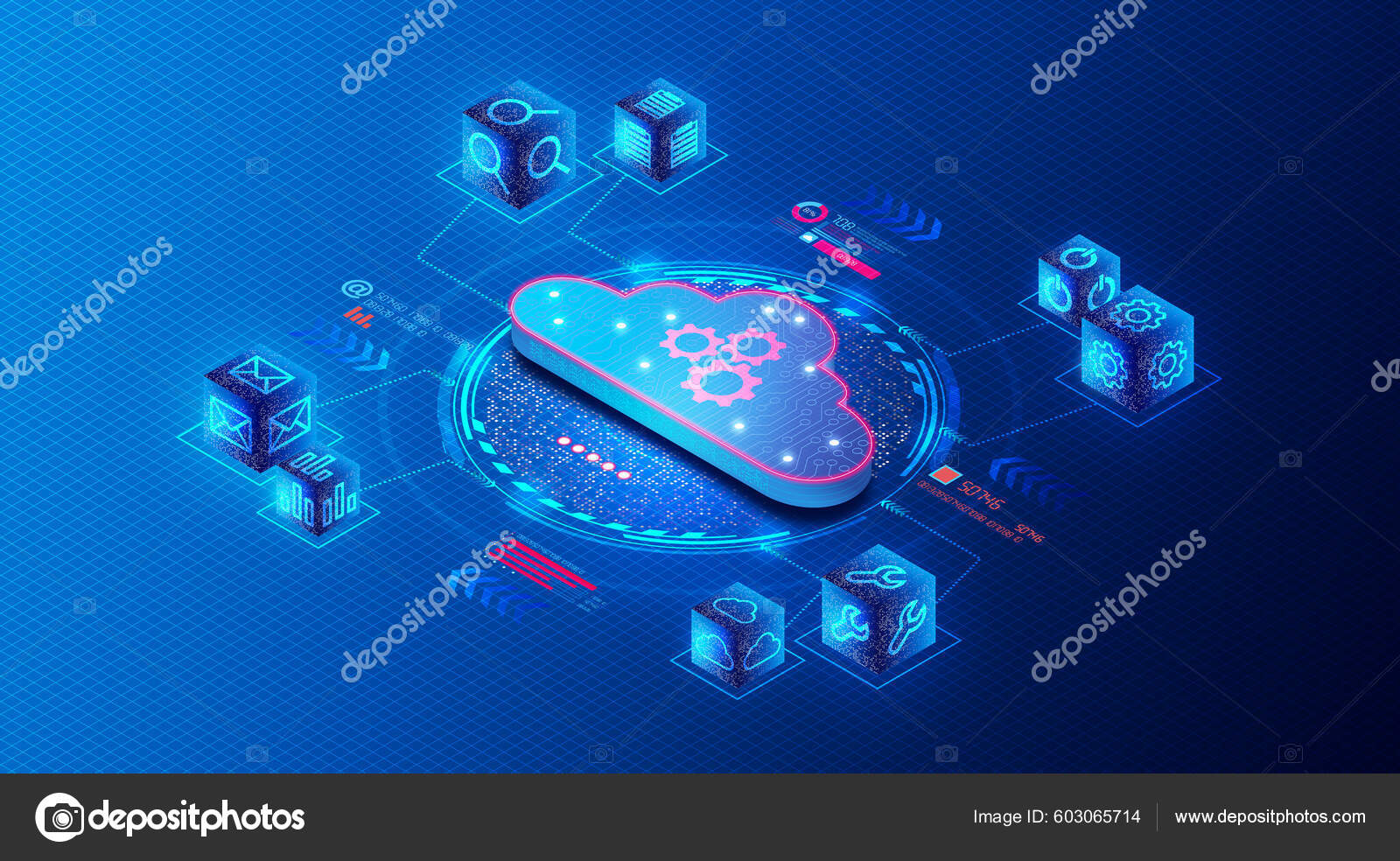 Integration Platform Service Concept Ipaas Cloud Based Integration ...