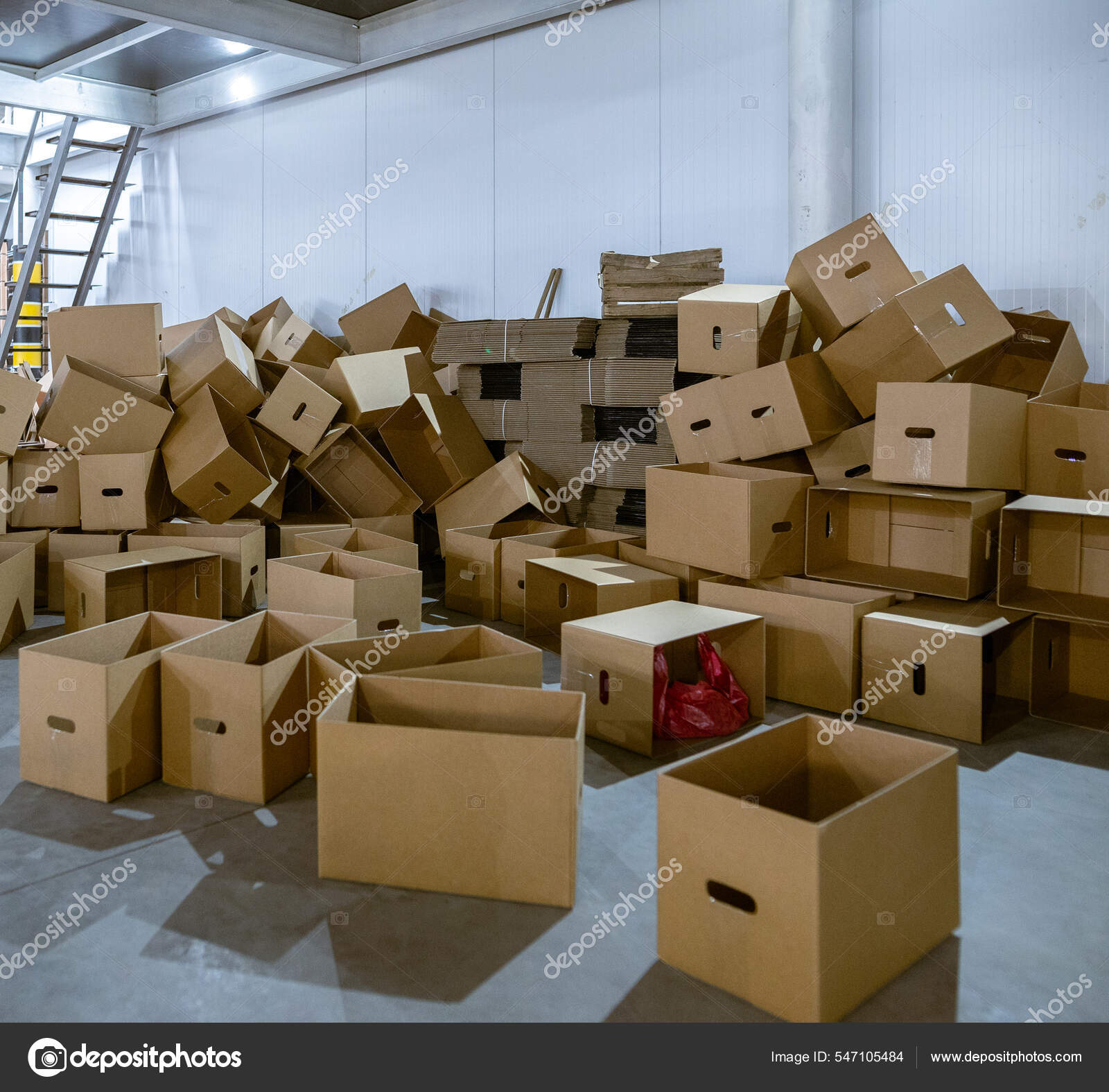 Assembled Disassembled Folding Cardboard Boxes Perforated Sheets ...