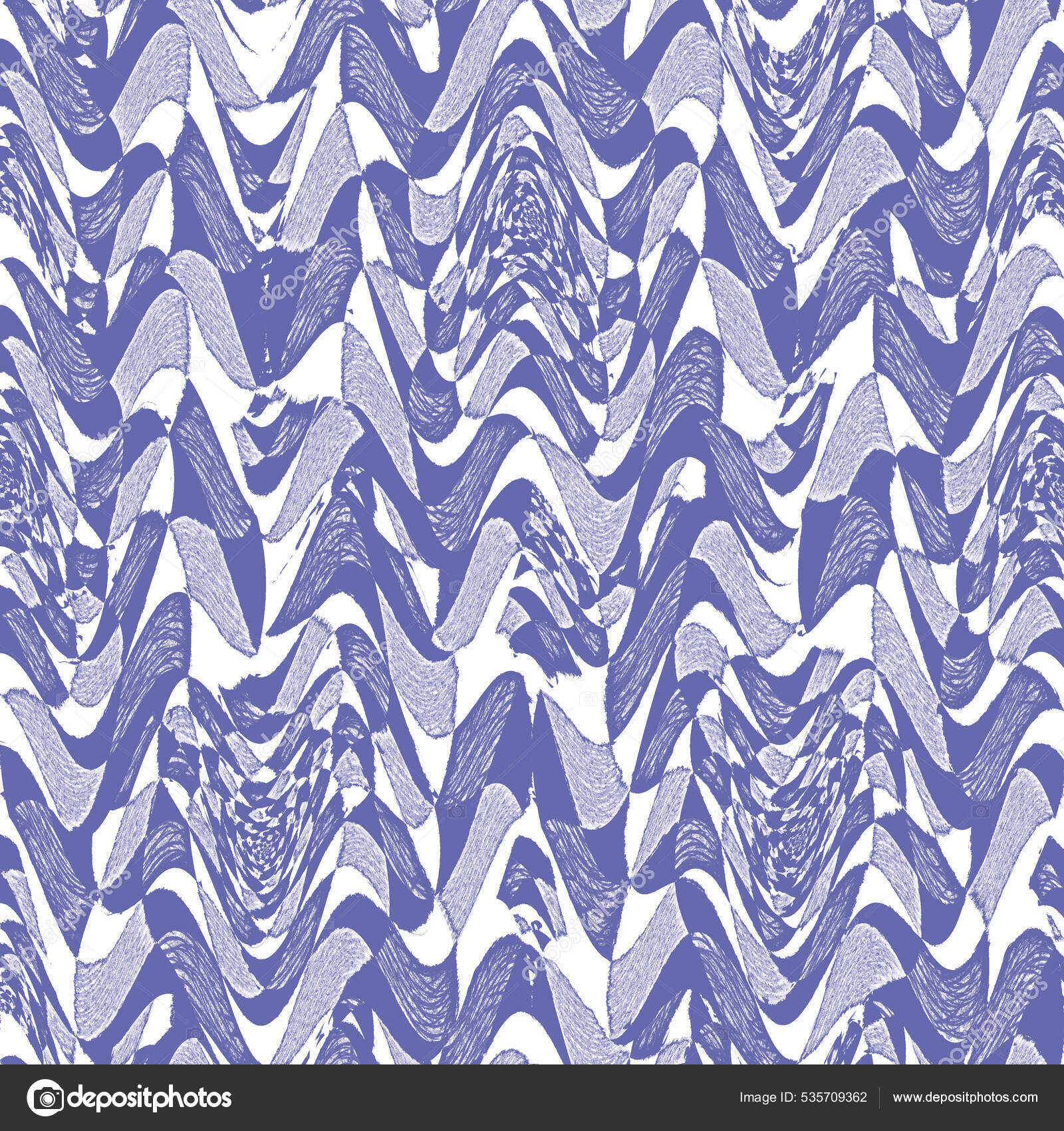 Purple wavy pattern in periwinkle lilac color of the year. Seamless ...