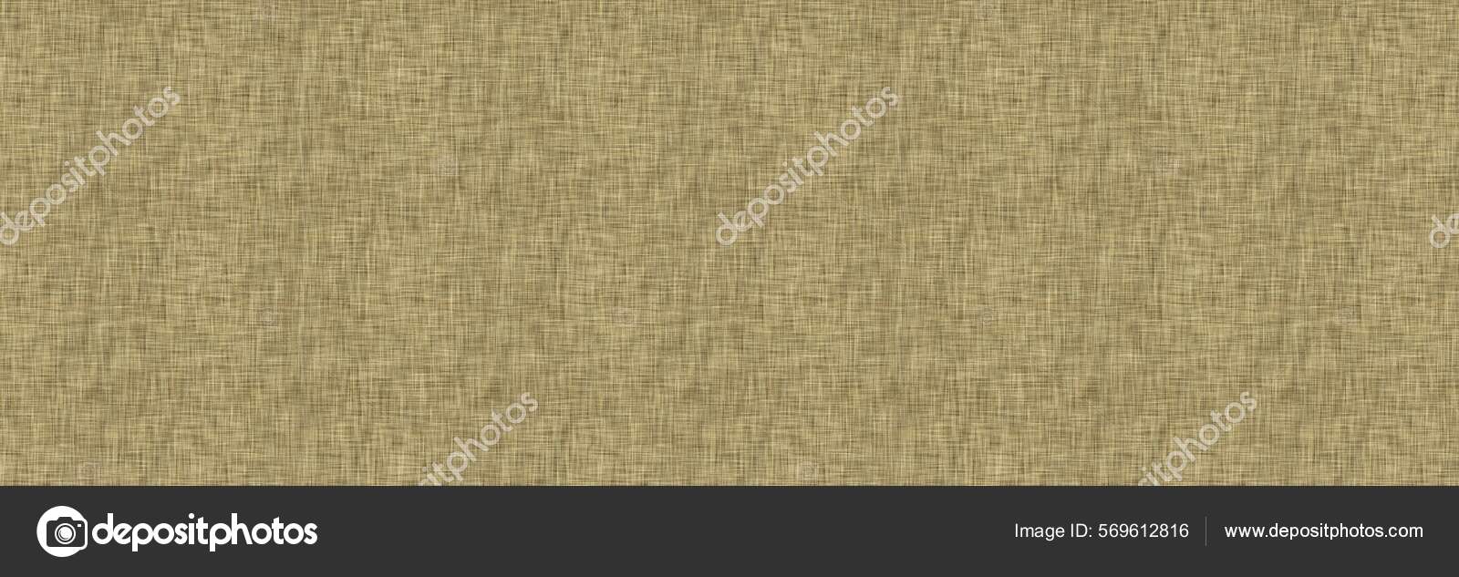 Seamless jute hessian fiber texture border background. Natural eco beige brown fabric effect ...
