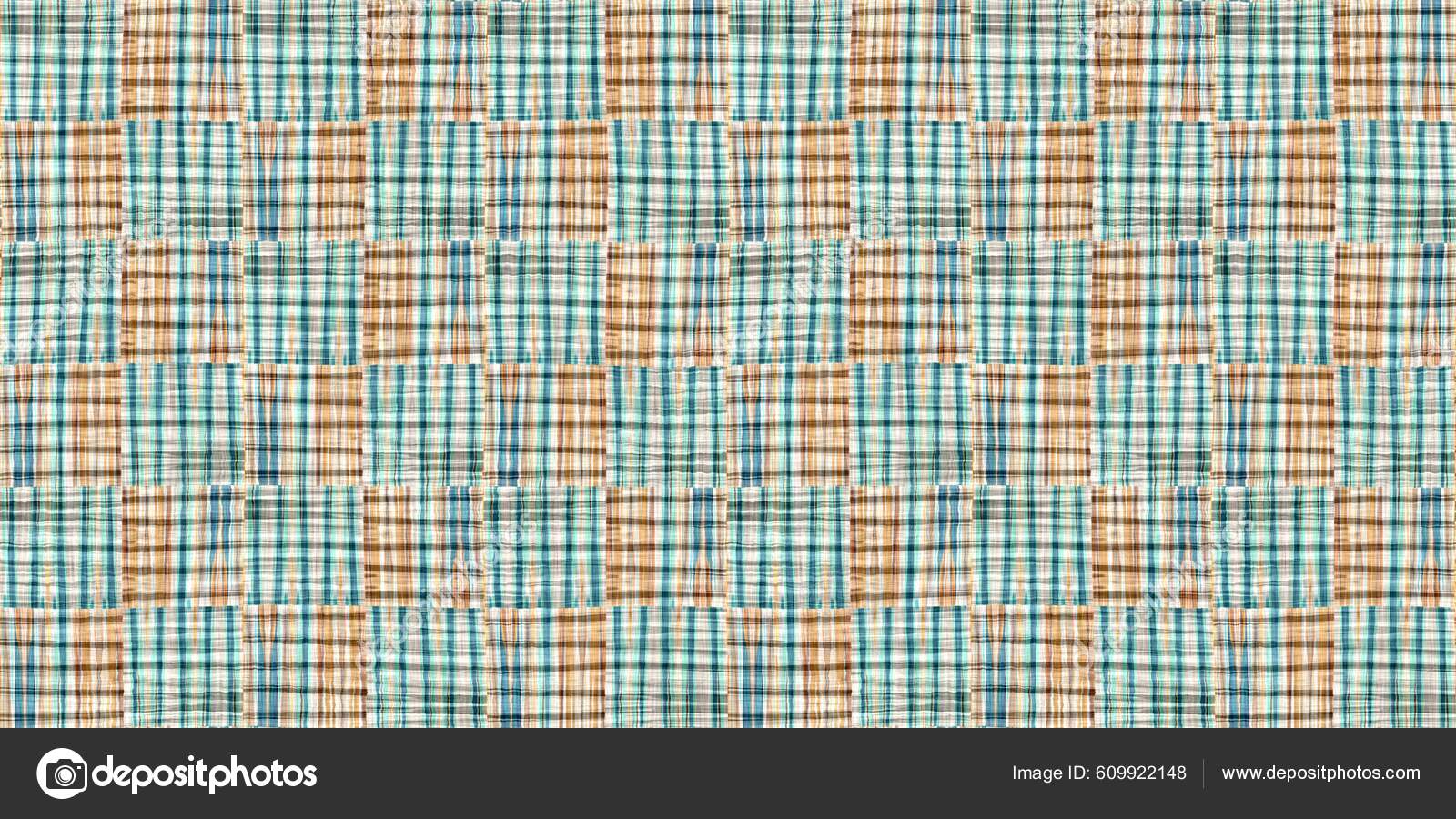 Seamless Sailor Flannel Edging Trim Textile Gingham Blur Rustic Banner ...