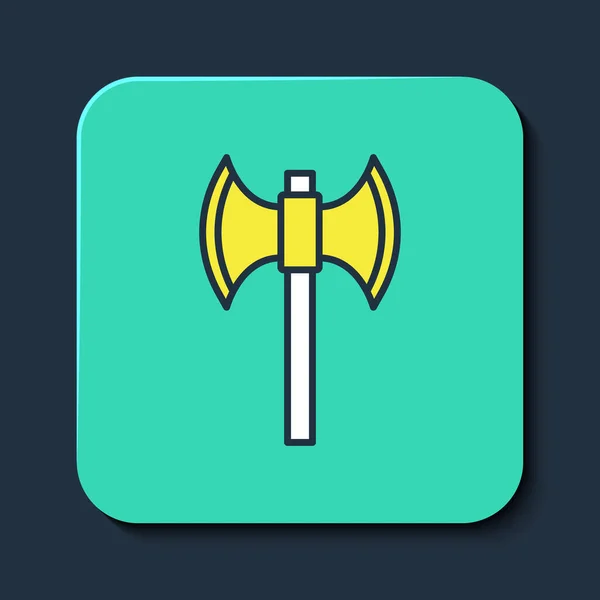 Hammer line fantasy icon imágenes de stock de arte vectorial ...