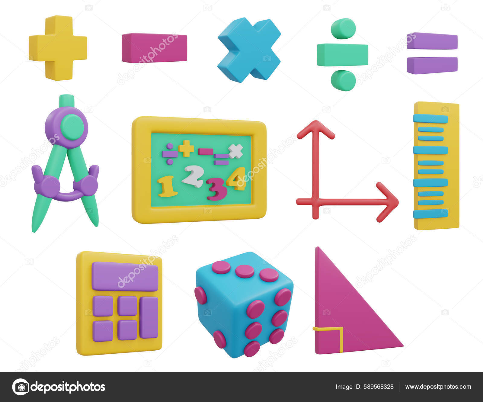 Math Tools Clipart For Kids
