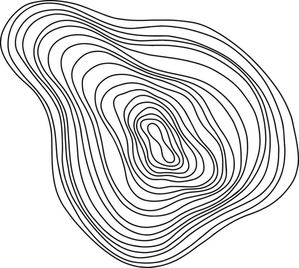 Abstract Tree Rings Vector Topographic Map Concept Seamless Background ...