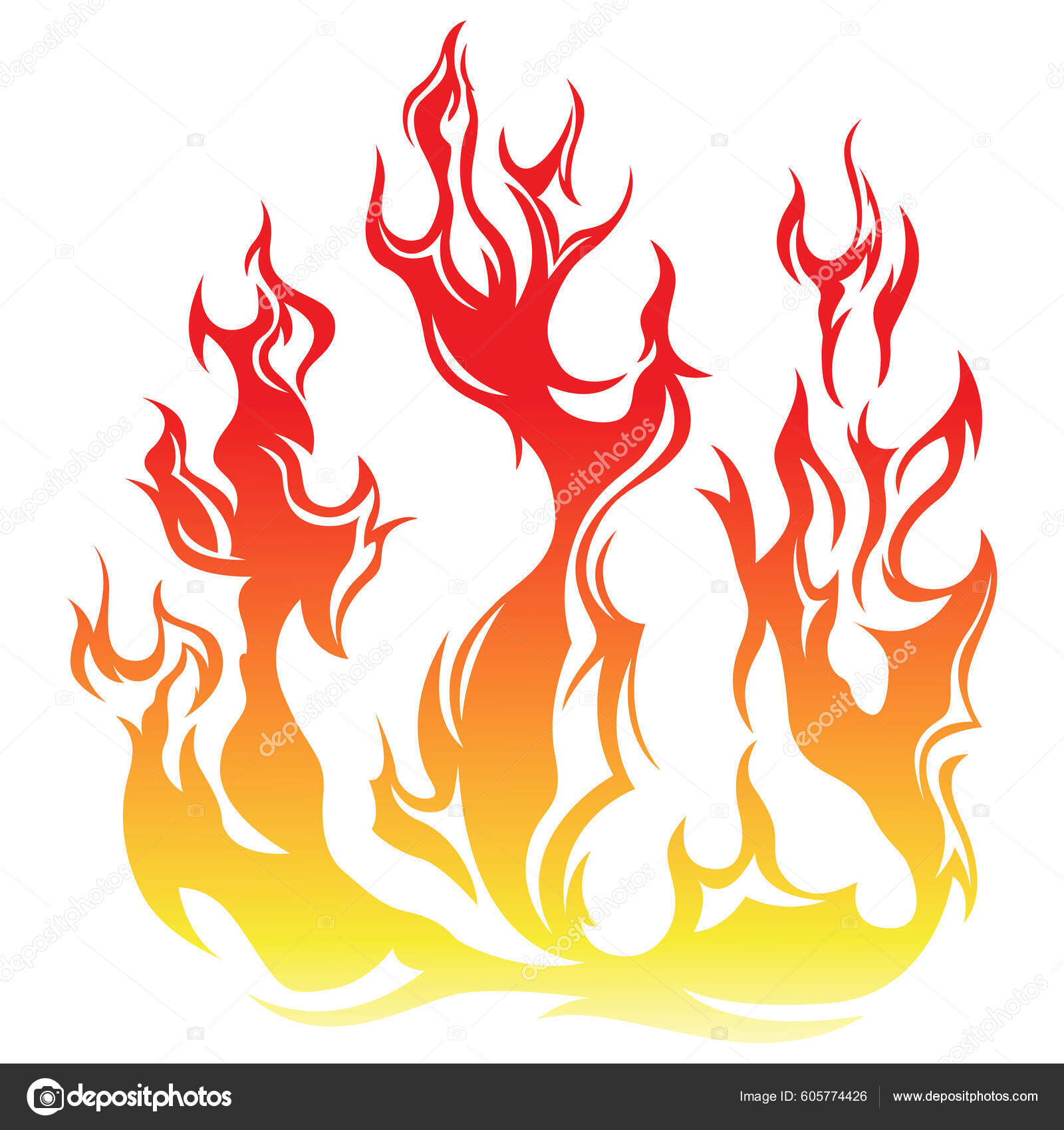 Tribal Flames Stencil Amazon.com : Stencils By Joanie 9" Tribal Flames