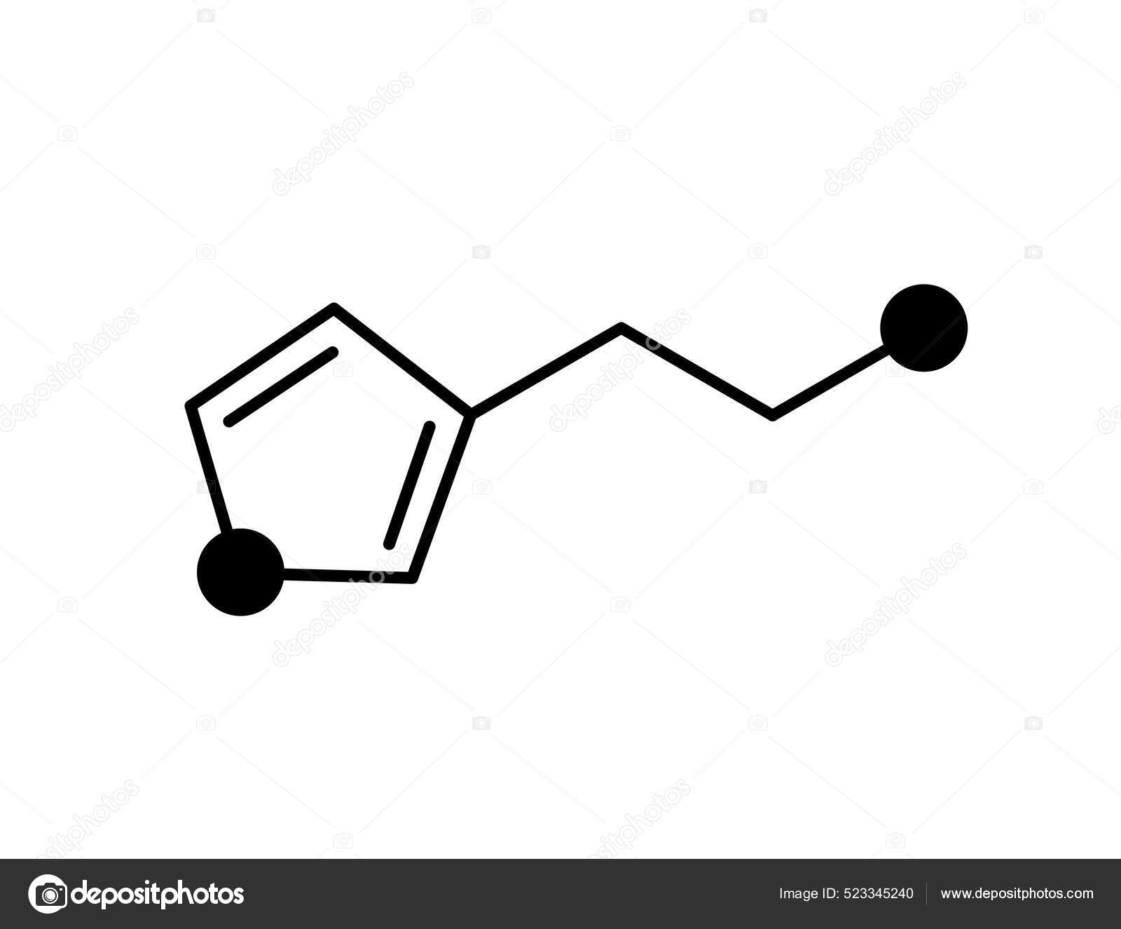 Histamine formula icon Stock Vector Image by ©Pikovit #523345240