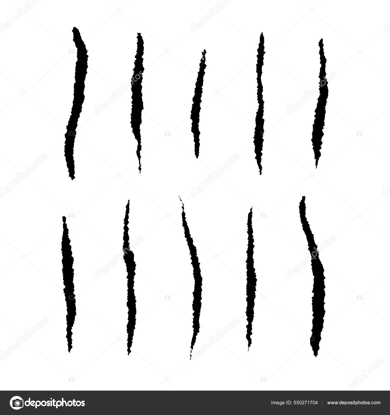 Animal scratches set Stock Vector by ©Pikovit 550271704