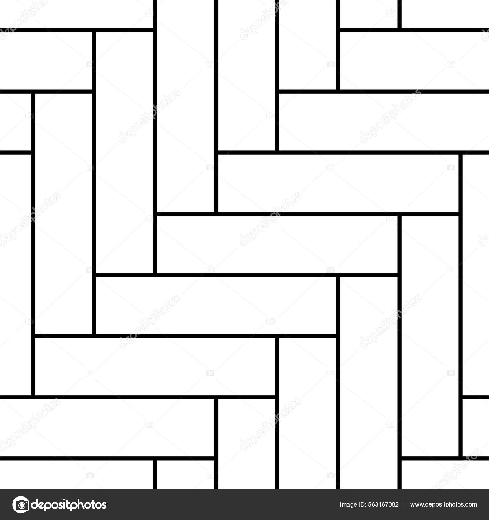 White tile floor Stock Vector by ©Pikovit 563167082