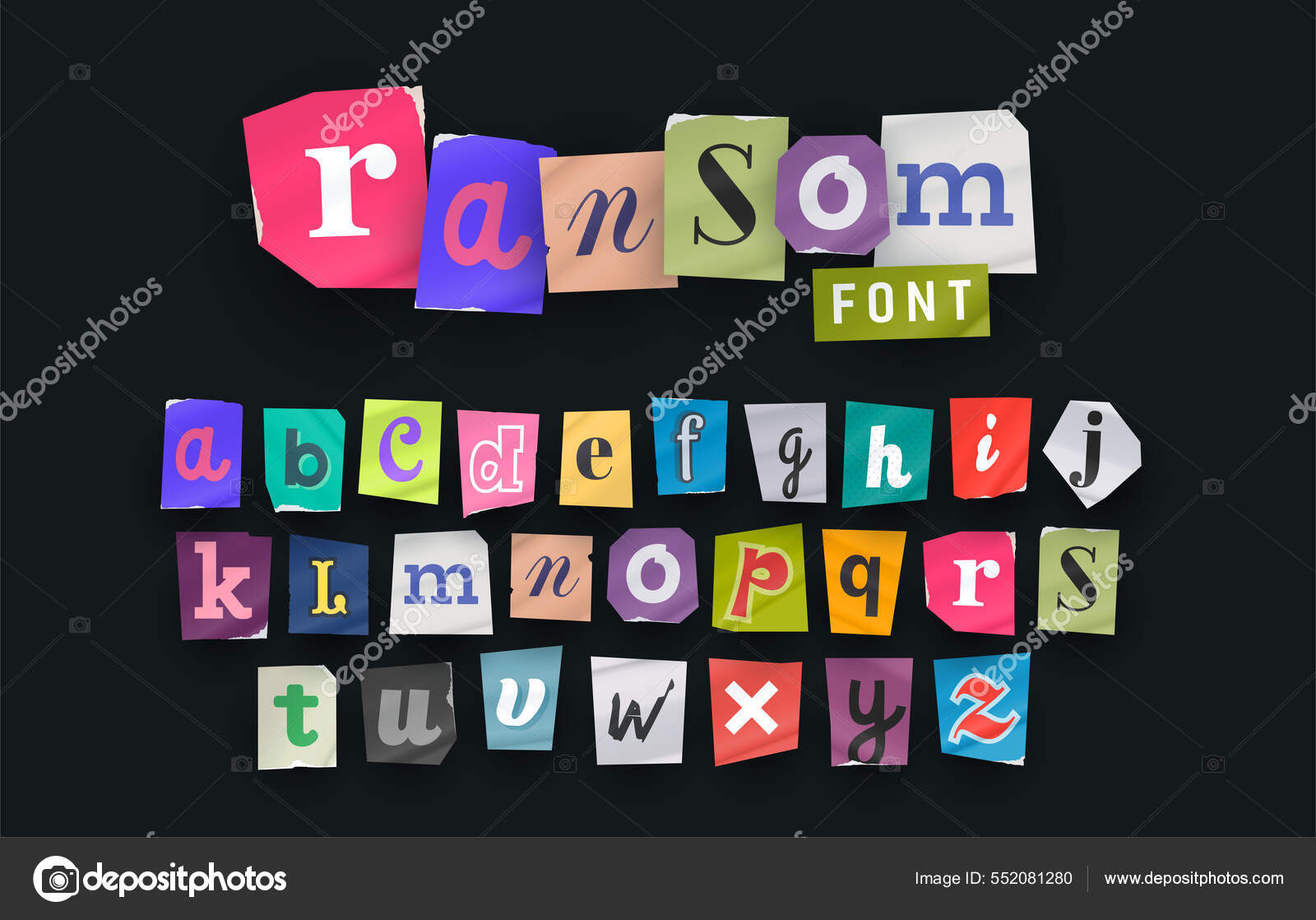 A Letter In Different Styles