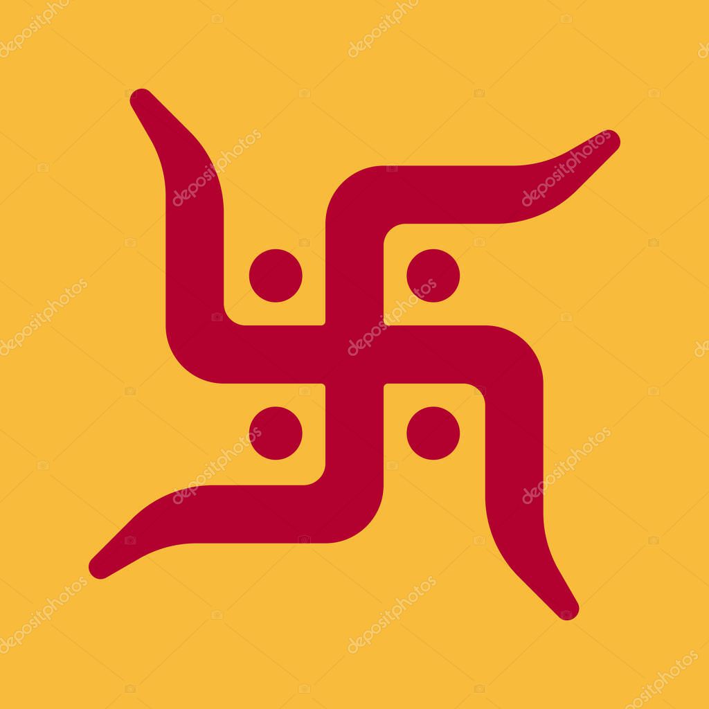 El símbolo de la esvástica, la esvástica, símbolo sagrado de los ...