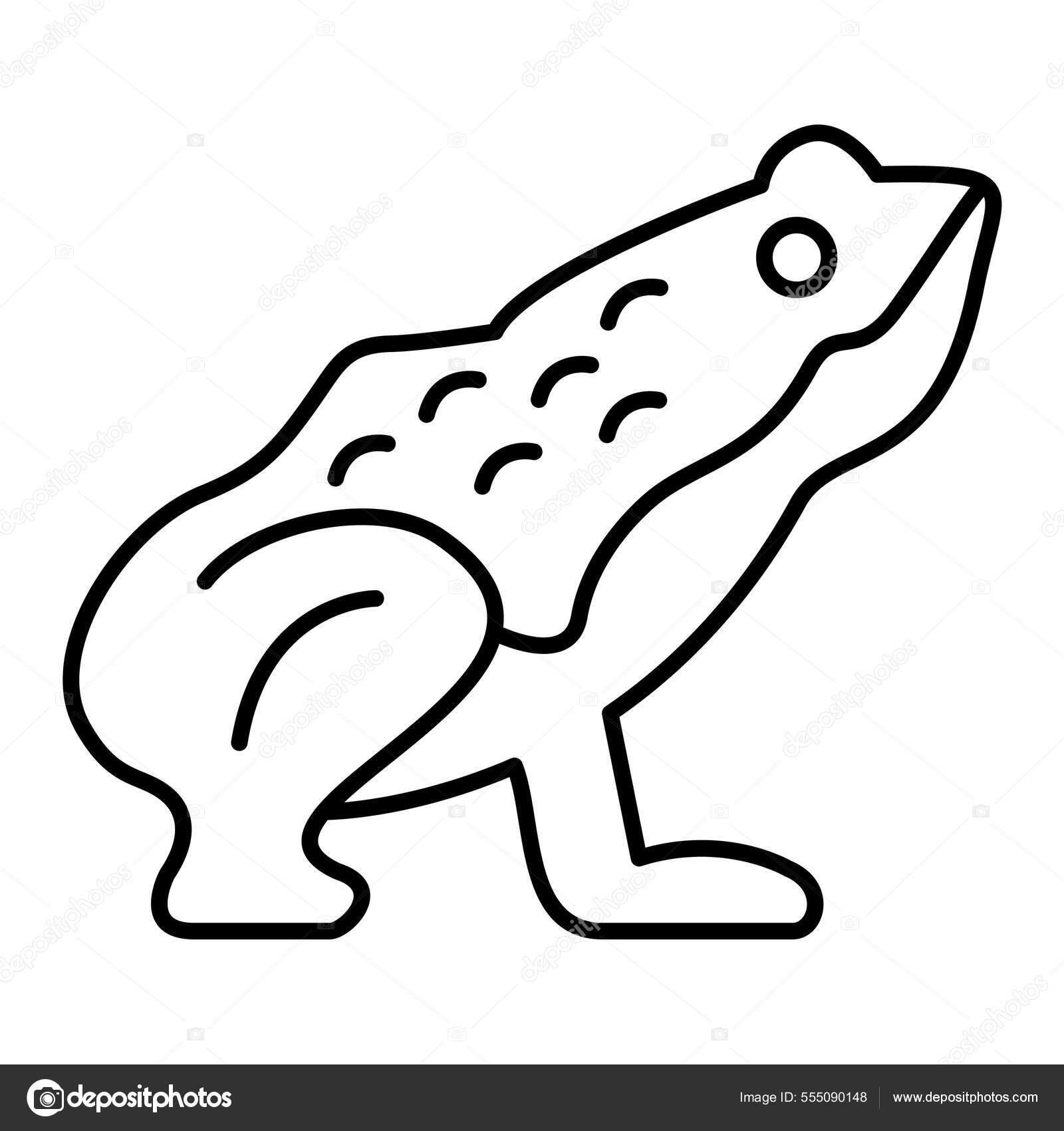 Vector Illustration Frog Icon Stock Vector by ©MuhammadAtiq 555090148