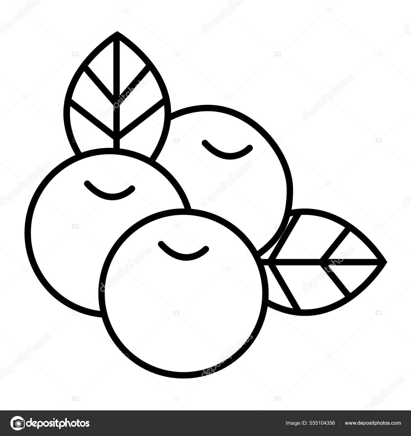 Vector Illustration Cute Cartoon Berries Stock Vector by ©MuhammadAtiq ...