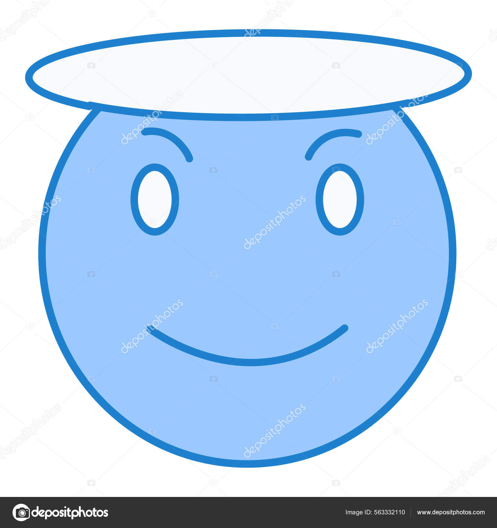 Face Emoticon Icon Vector Illustration Stock Vector by ©MuhammadAtiq ...