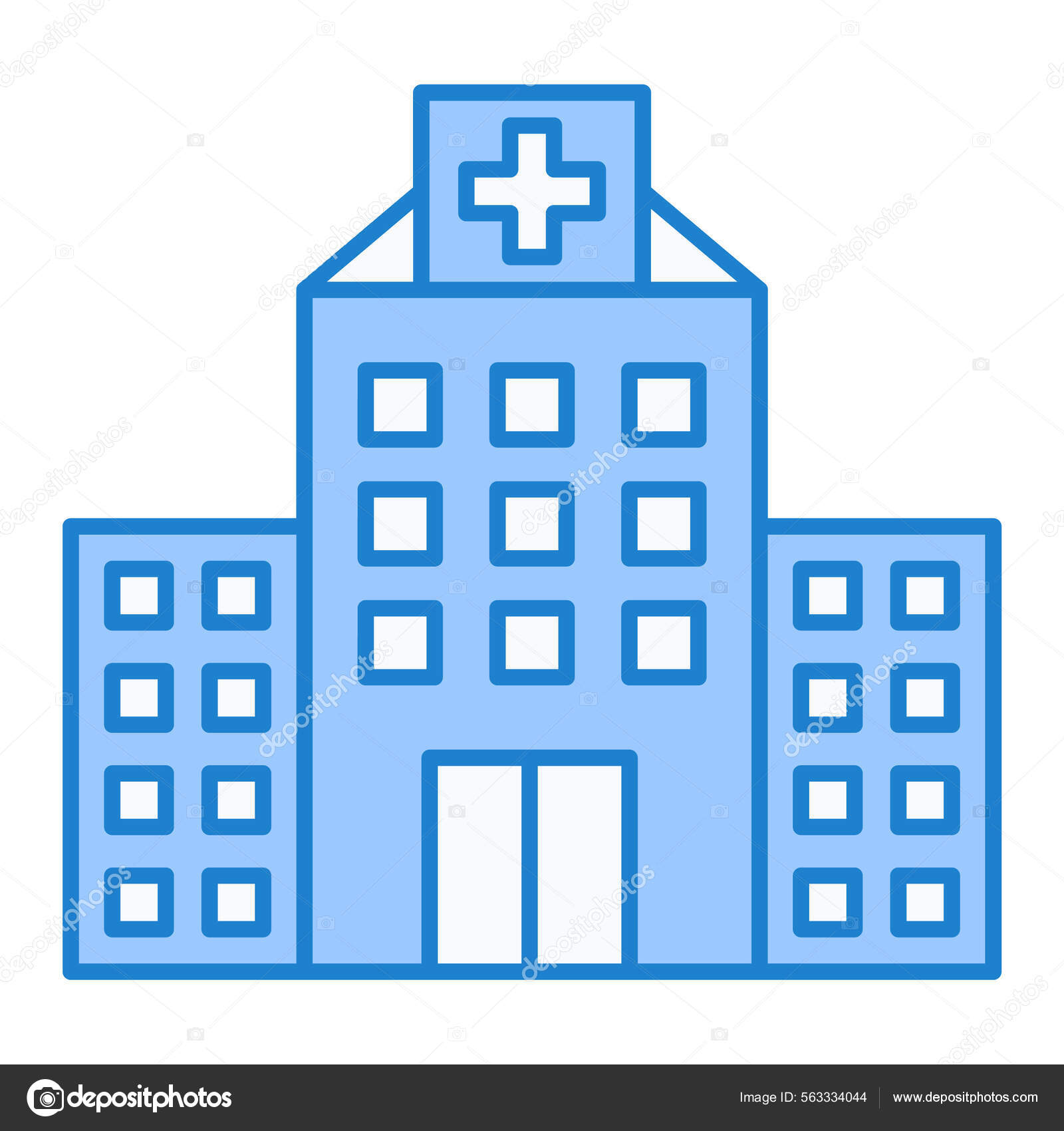 Icono Del Hospital Edificio Del Hospital Iconos Gratis De Edificios