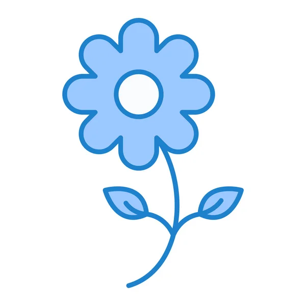 Logotipo de la flor azul imágenes de stock de arte vectorial ...