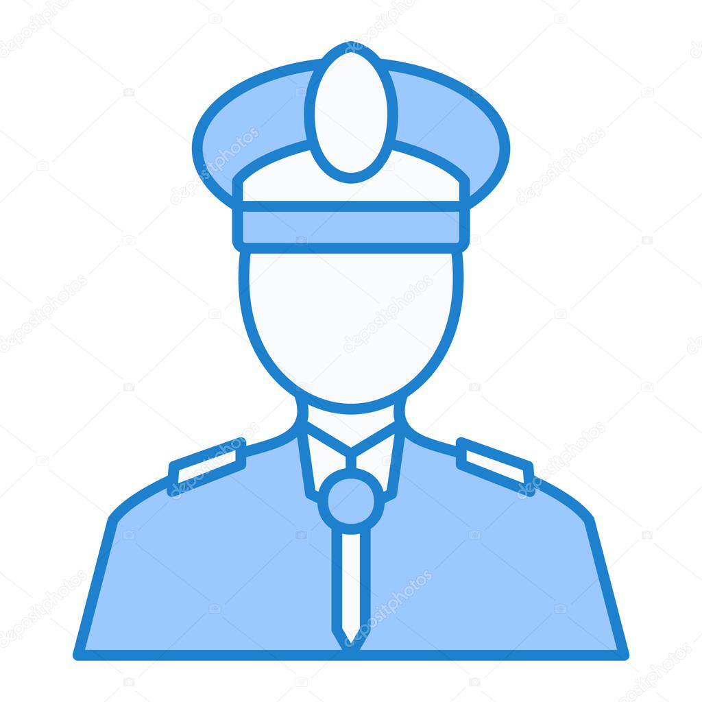 Disegno Di Agente Di Polizia