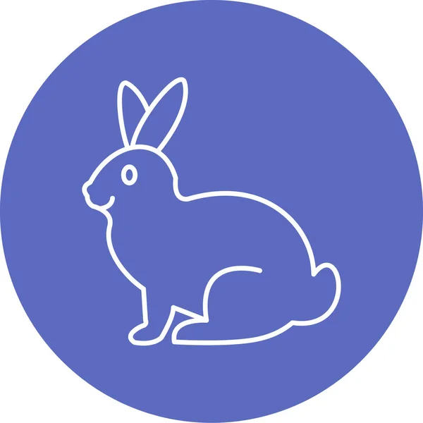 Rabbit Icon Vector Illustration Stock Vector by ©MuhammadAtiq 568815644