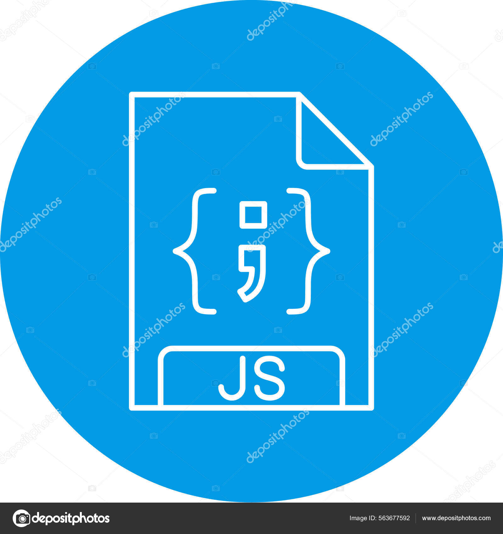 Ilustrasi Vektor Dari Ikon Format Berkas Vektor Stok oleh ©MuhammadAtiq ...