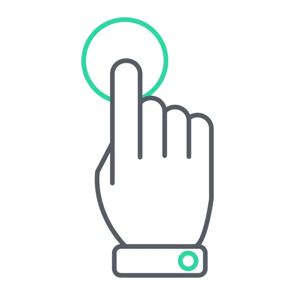 Hand Finger Cursor Icon Vector Illustration Stock Vector Image by ...