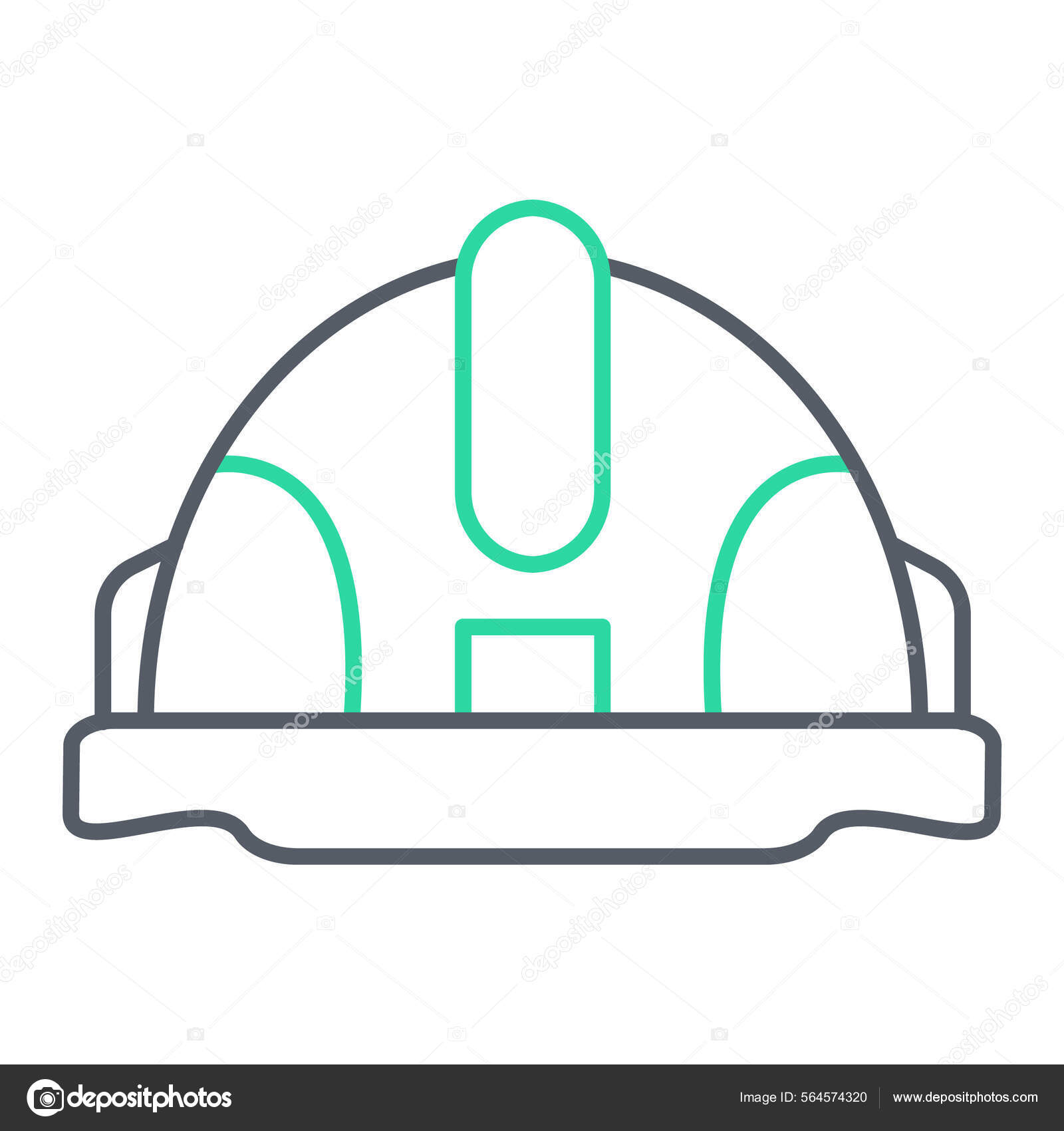 Helmet Icon Vector Illustration Stock Vector by ©MuhammadAtiq 564574320