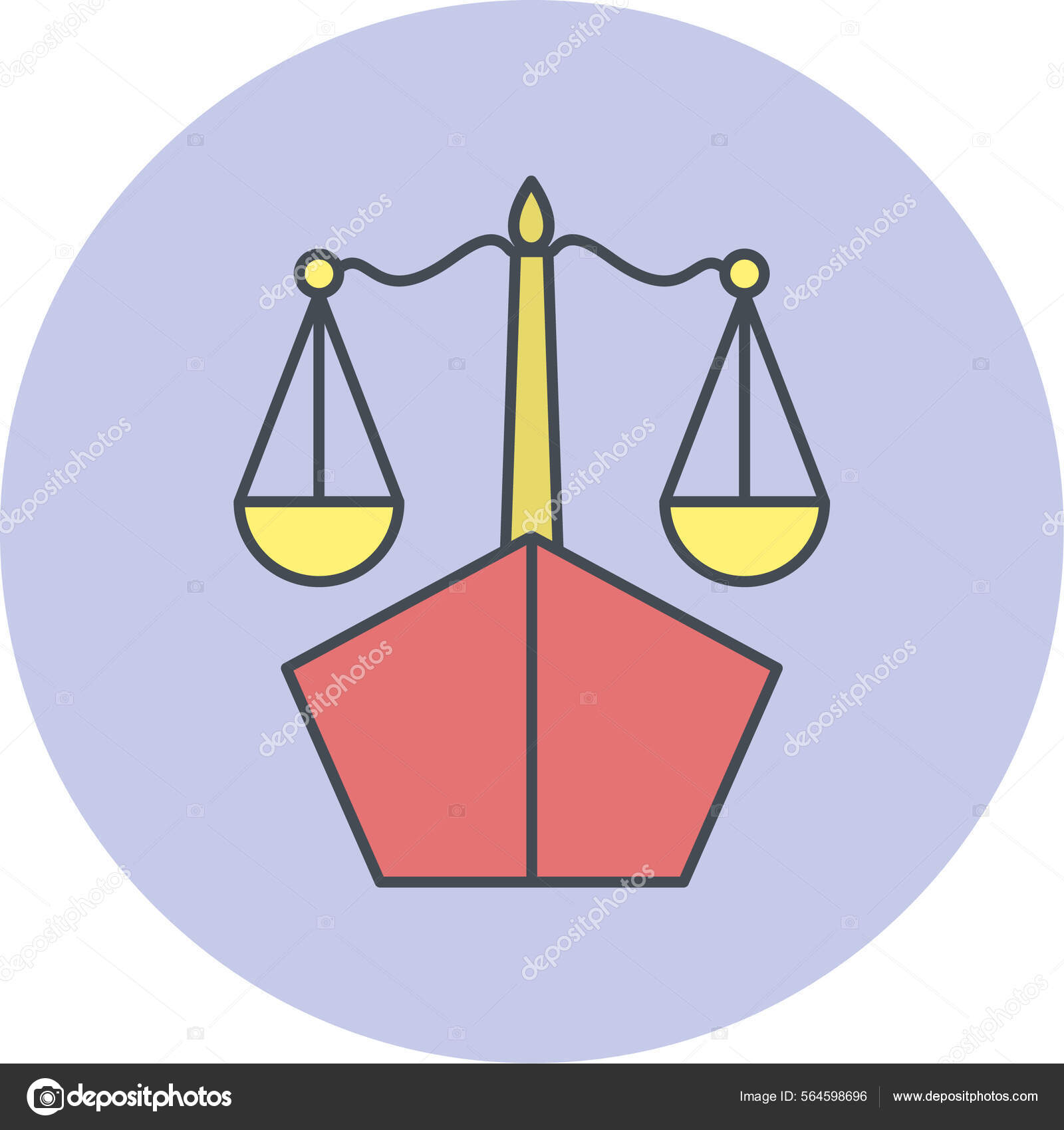 Vector Illustration Modern Lack Icon Stock Vector Image by ...