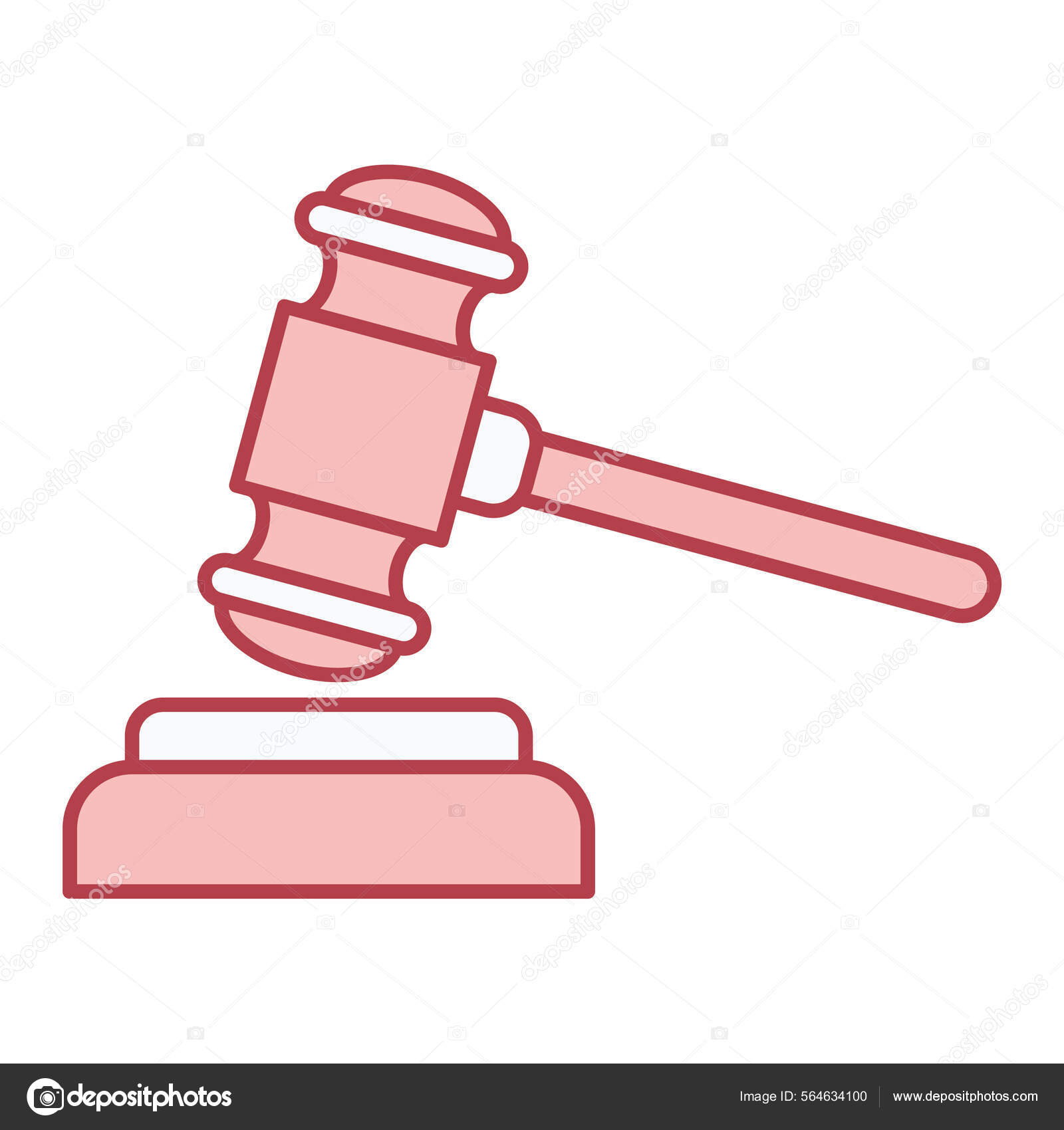 Gavel Icon Vector