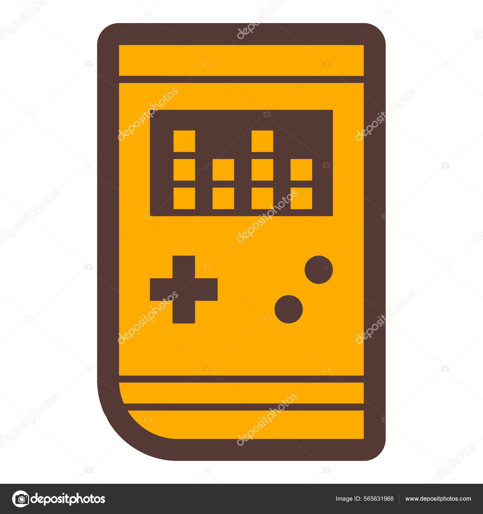 Game Console Icon Vector Illustration Stock Vector by ©MuhammadAtiq ...