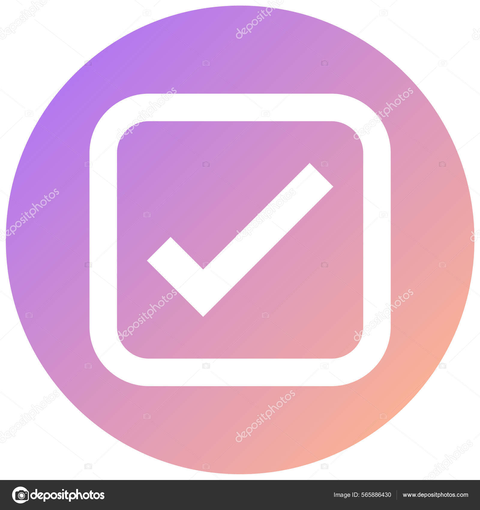 Check Mark Simple Illustration Stock Vector Image by ©MuhammadAtiq ...