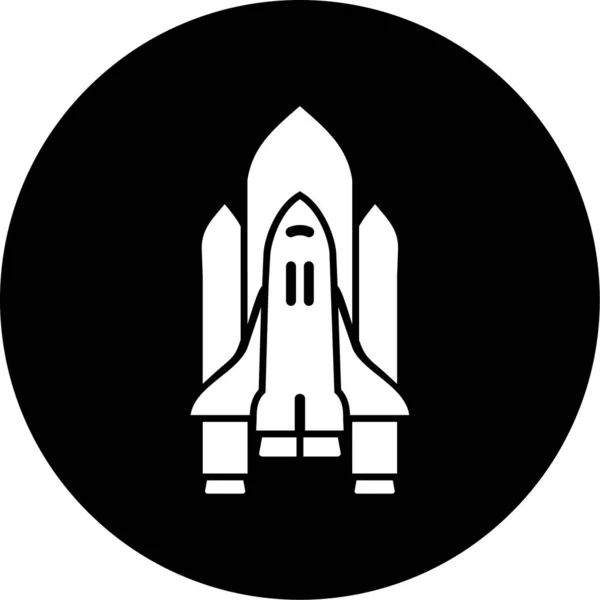 Rocket Icon Vector Isolated White Background Spaceship Transparent Sign ...