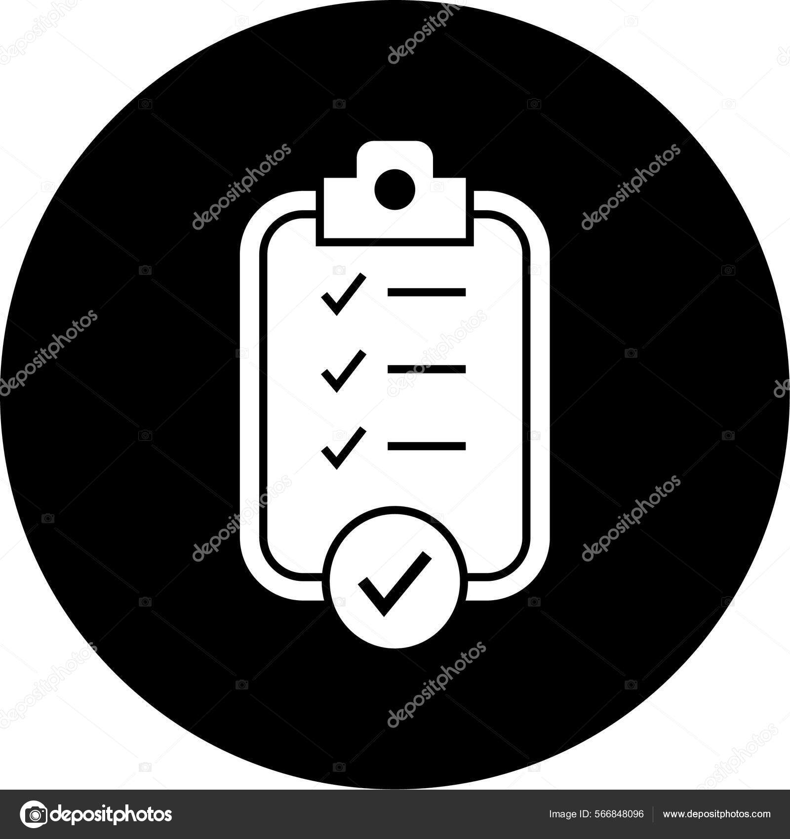 Ilustrasi Vektor Dari Ikon Tanda Centang Vektor Stok oleh ©MuhammadAtiq ...