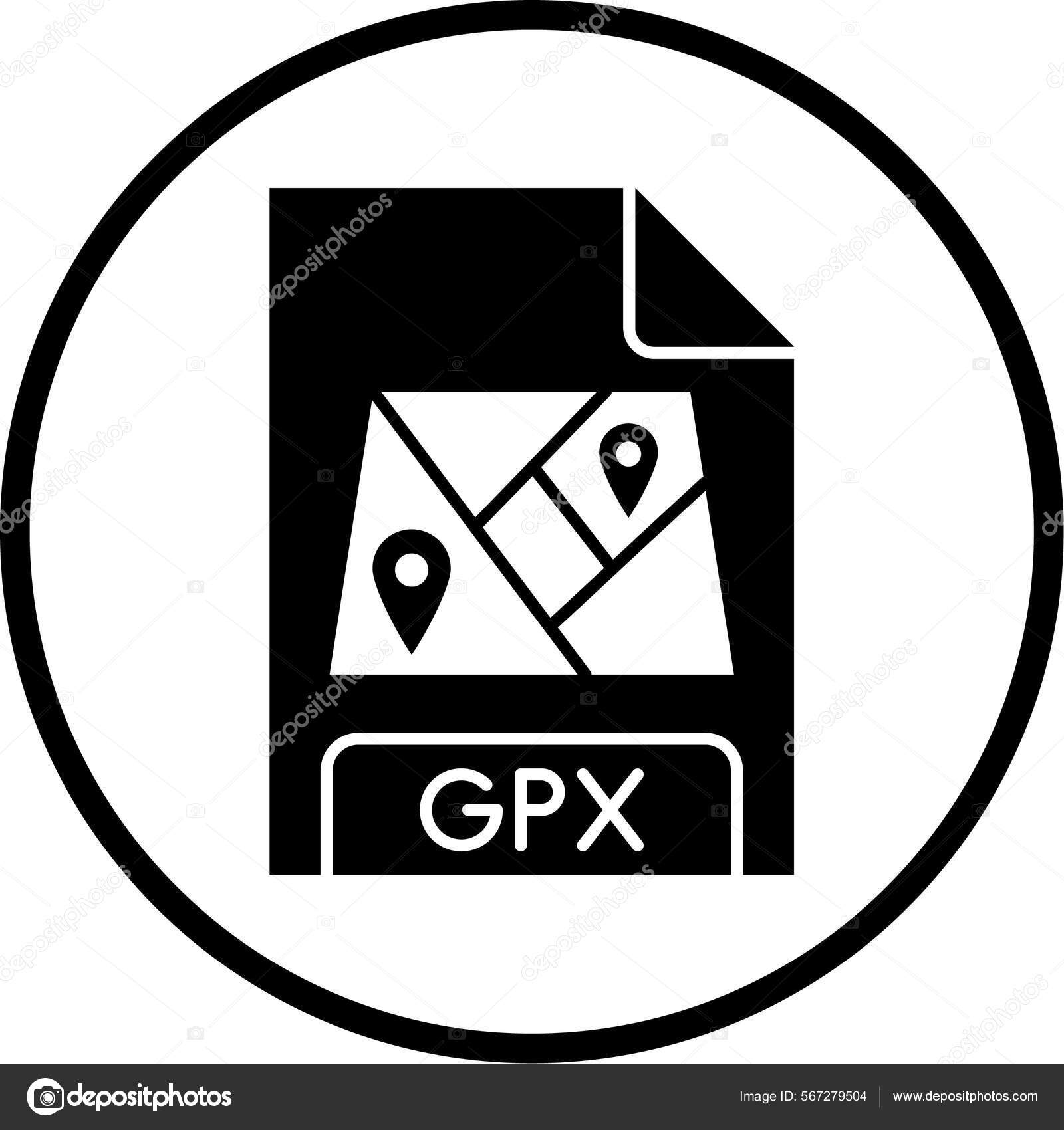 Gpx File Format Icon Vector Illustration Vector de stock #567279504 de ...