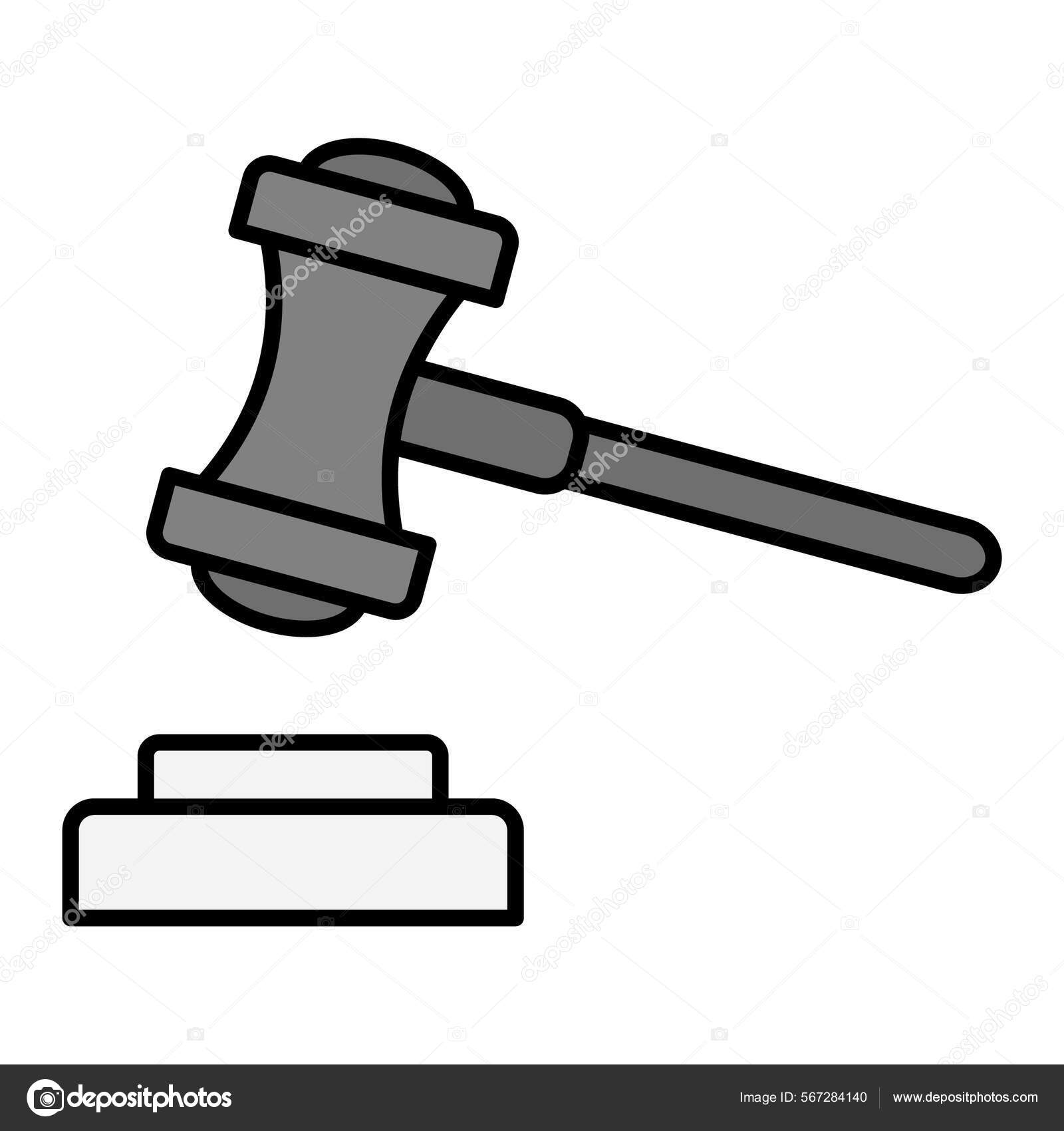 Gavel Icon Vector
