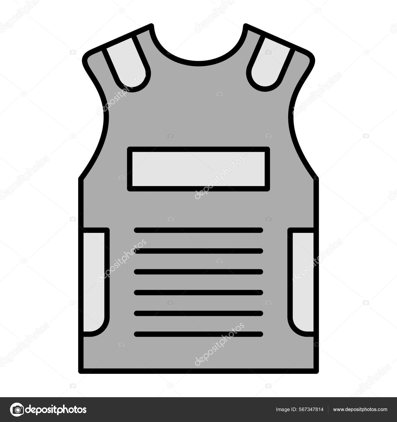 How To Draw A Bullet Proof Vest