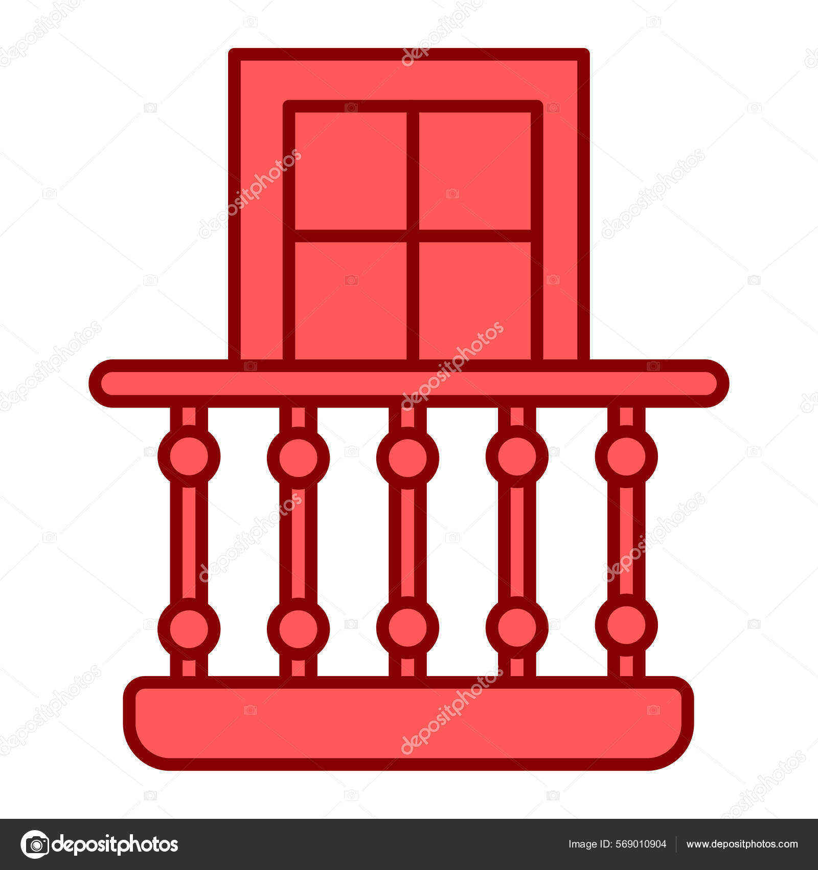 Vector Illustration Window Building Icon Stock Vector Image by ...
