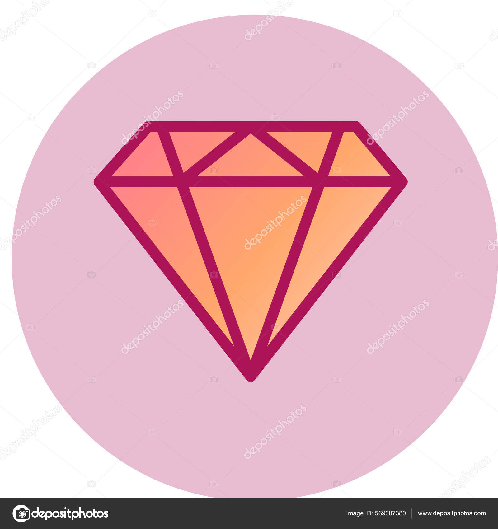 Pink Diamond Icon