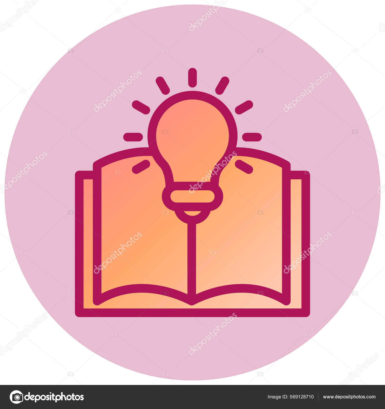 Learning Web Icon Vector Illustration Stock Vector by ©MuhammadAtiq ...