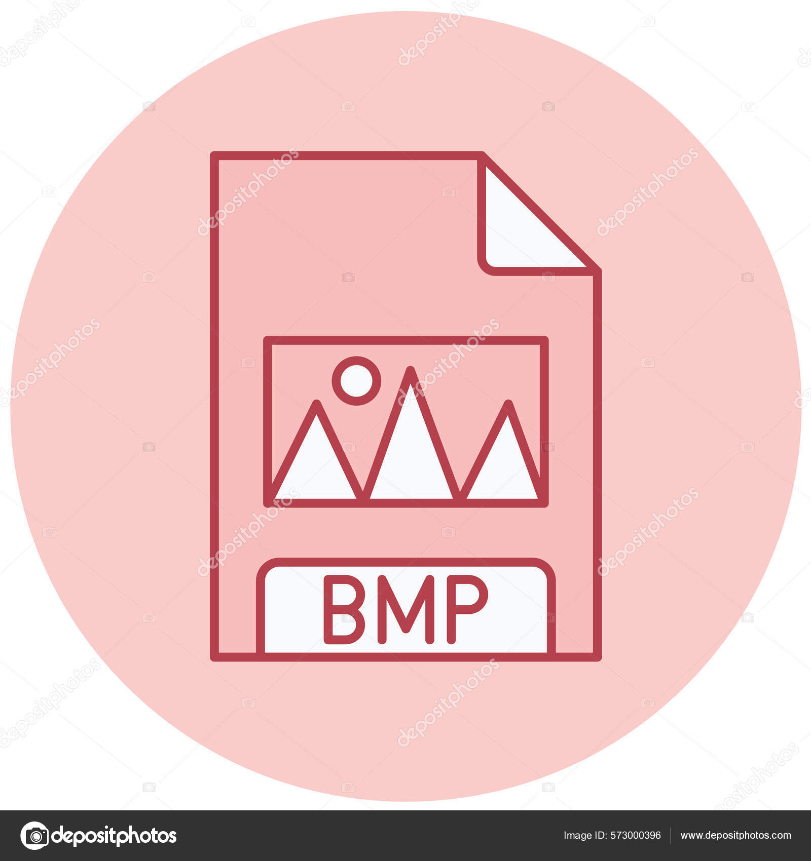 Ícone Formato Arquivo Bmp Ilustração Vetorial Vetor de ©MuhammadAtiq ...