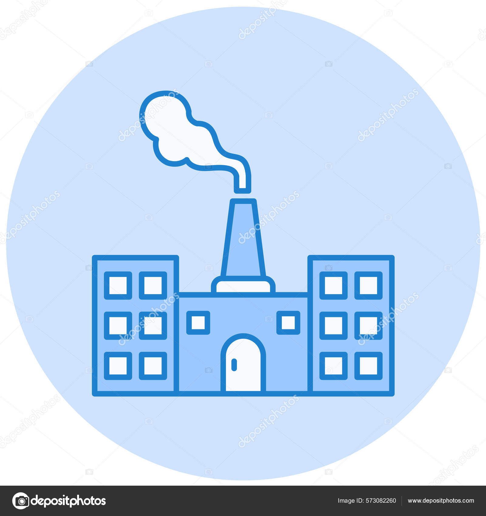 Factory Web Icon Simple Illustration Stock Vector by ©MuhammadAtiq ...