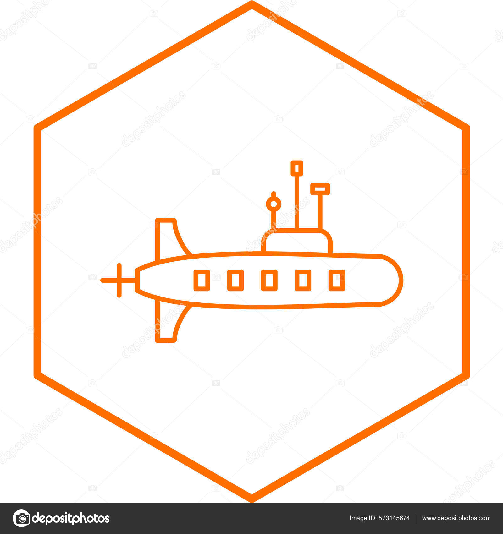 Boot Ikone Umriss Stil Vektor Illustration Isoliert Auf Weißem Hintergrund Stock-Vektorbild von ...