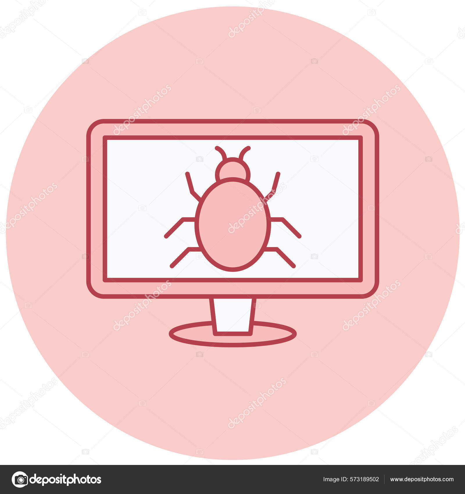 Computer Virus Icons